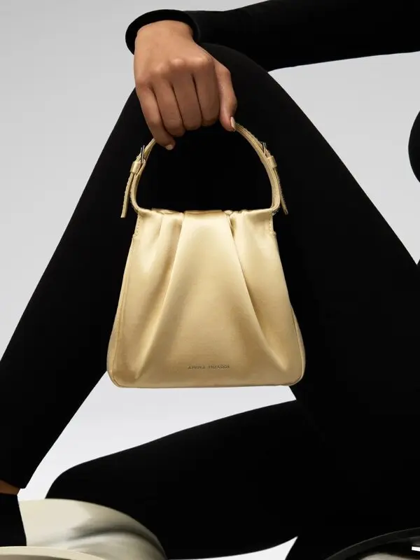 Amina Muaddi Double Handle Handbag