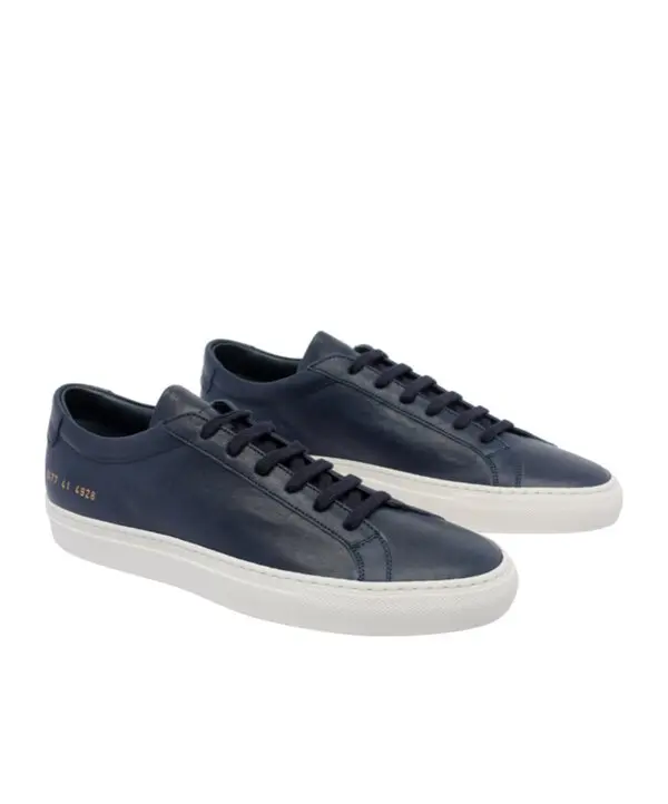 COMMON PROJECTS Low-top Achilles Sneakers - Navy