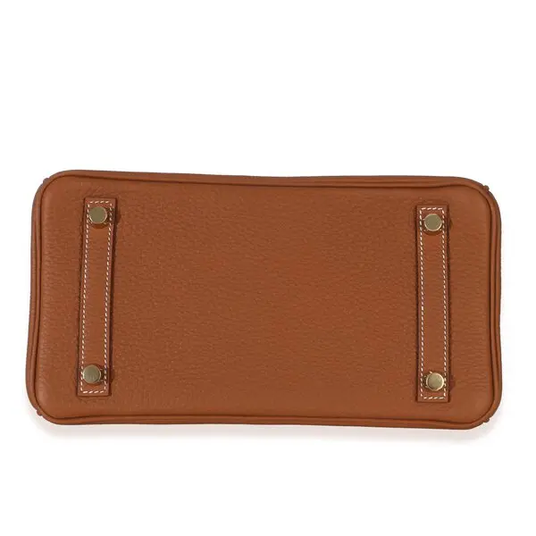 Hermès Gold Togo Birkin 25 Ghw - Brown