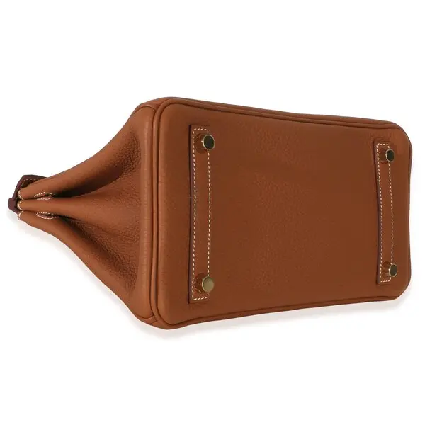 Hermès Gold Togo Birkin 25 Ghw - Brown