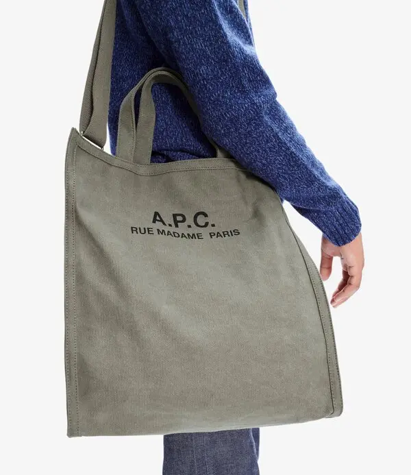 A.p.c. Recuperation Tote Bag - Khaki