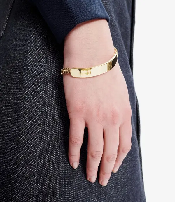 A.p.c. Darwin Curb Chain Bracelet - Gold