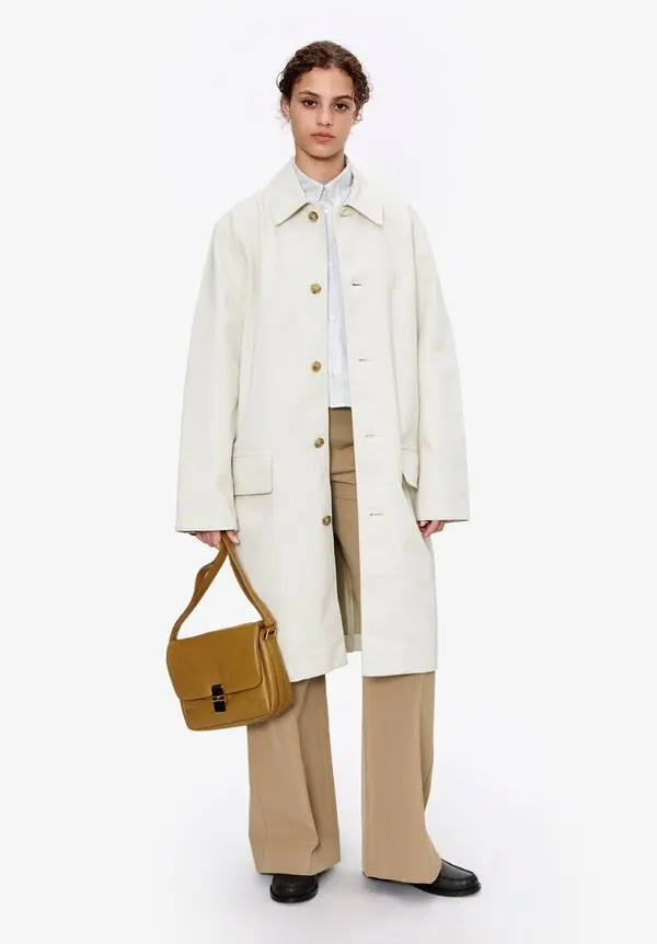 A.p.c. Coated Canvas Overcoat