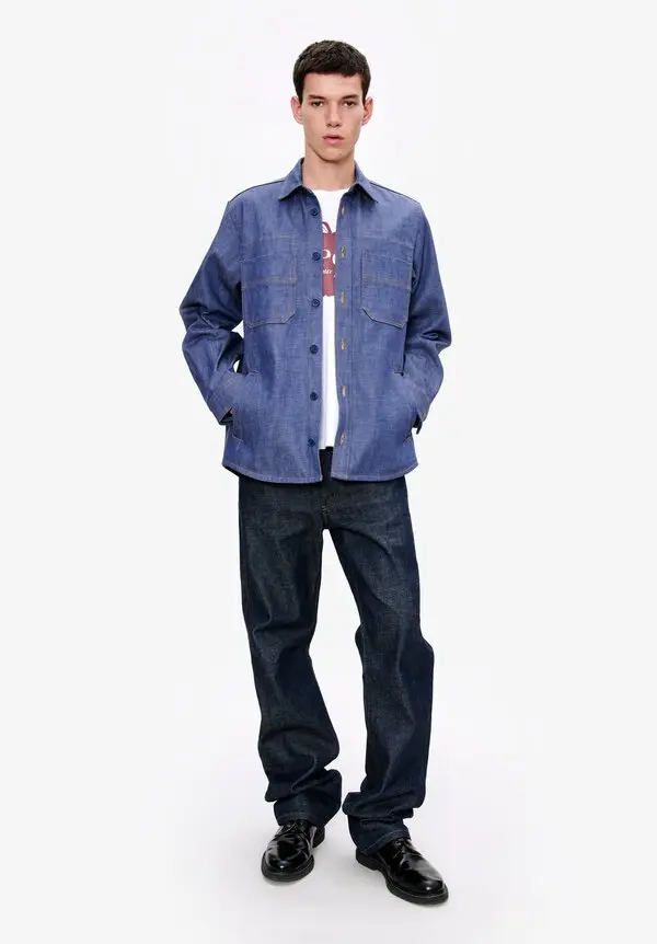 A.p.c. Classic Collar Denim Jacket