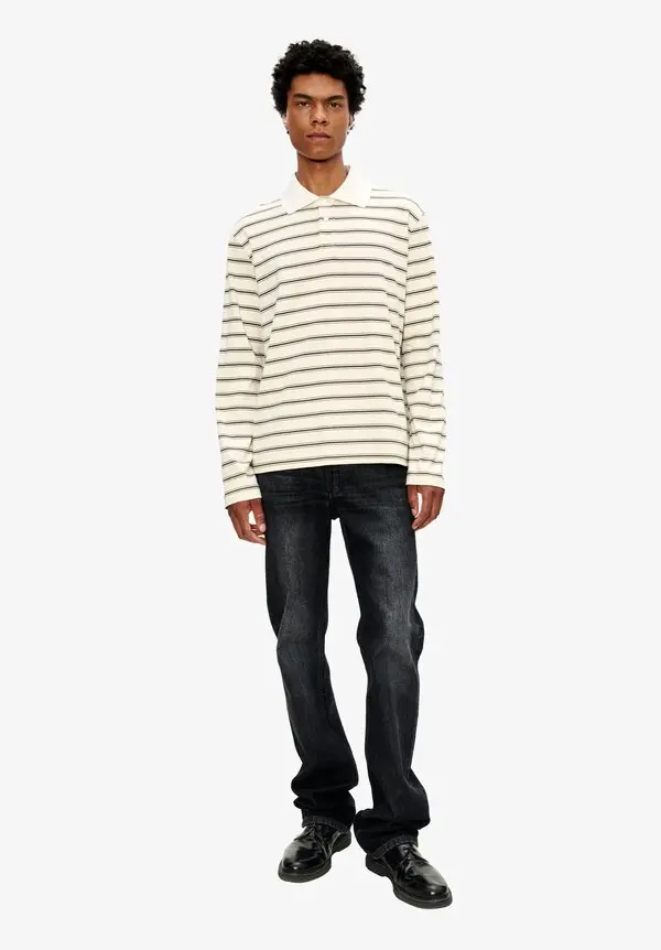 A.p.c. Long-sleeve Striped Polo Shirt