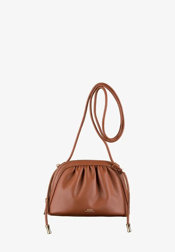 A.p.c. Ninon Small Drawstring Bag - Hazelnut