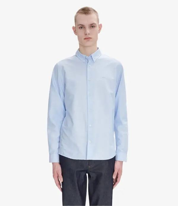 A.p.c. Greg Shirt - Light Blue