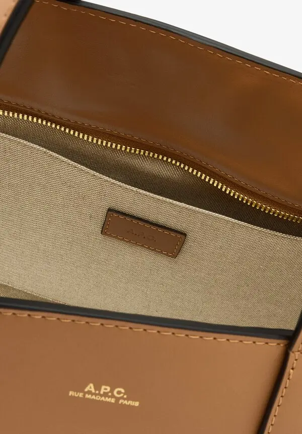 A.p.c. Le Drummer Tote Bag - Camel