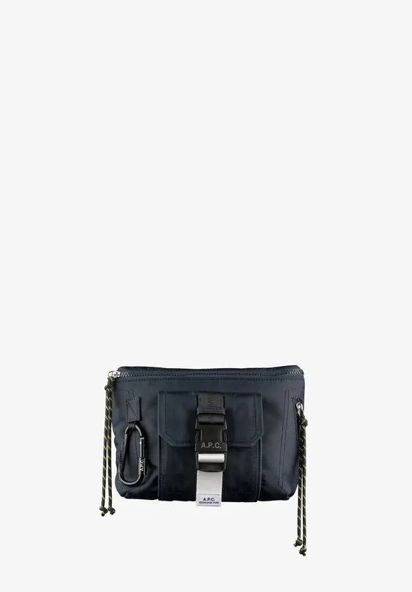 A.p.c. Treck Belt Bag One Blue - Dark Navy