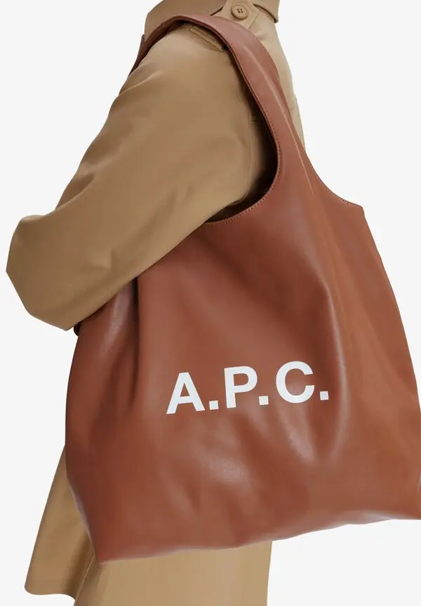 A.p.c. Ninon Tote Bag - Hazelnut