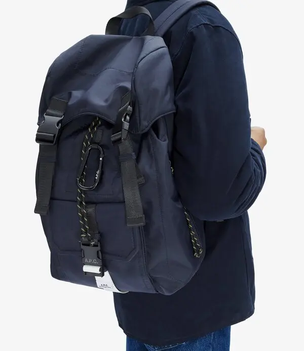 A.p.c. Treck Backpack - Dark Navy