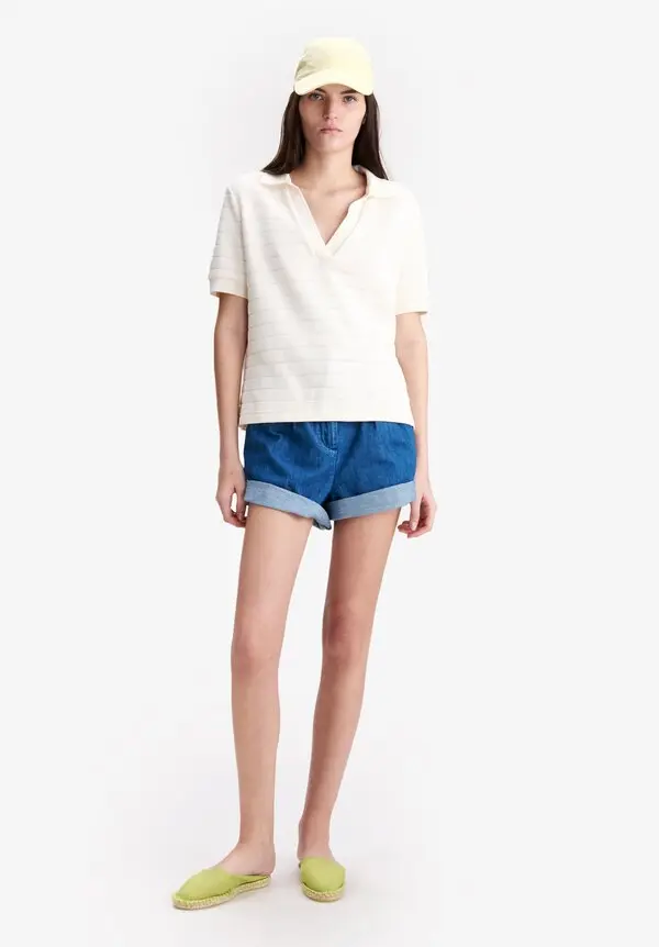 A.p.c. Nola Relaxed Fit Pleated Shorts
