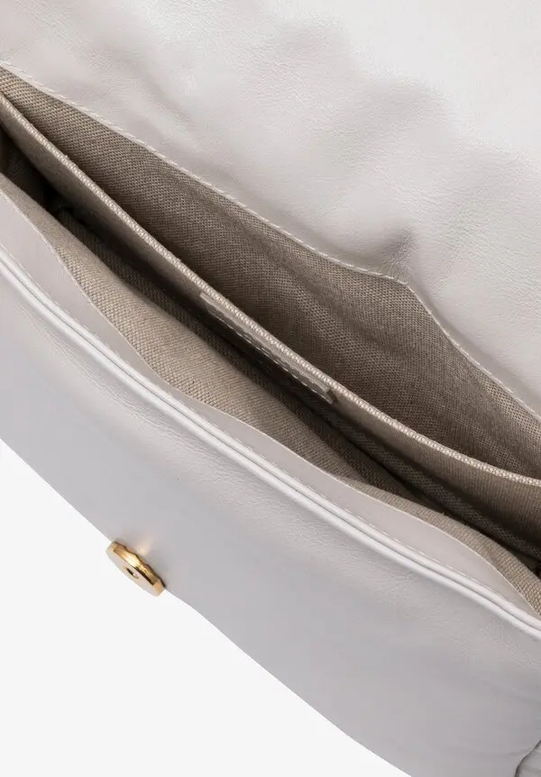 A.p.c. Grace Soft Bag One Shoulder Bag - Snow