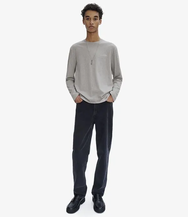A.p.c. Slim Fit High Rise Straight Leg Jeans