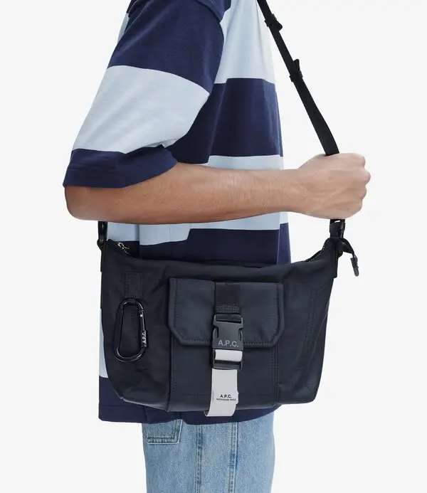 A.p.c. Treck Satchel - Dark Navy Blue