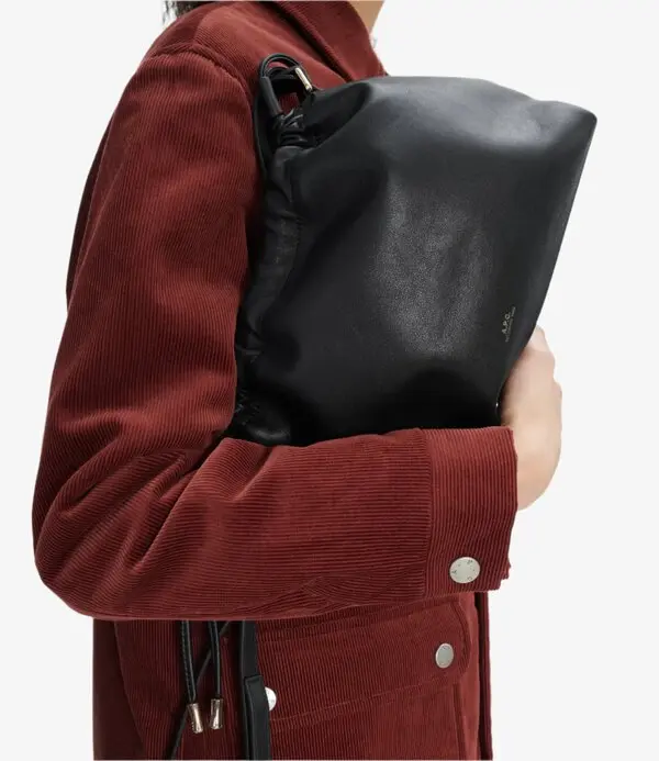 A.p.c. Ninon Bucket Bag - Black