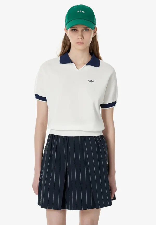 A.p.c. Knit Polo Shirt