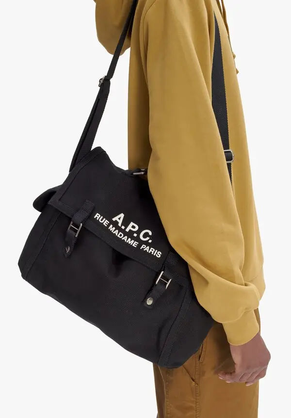 A.p.c. Recuperation Satchel - Black