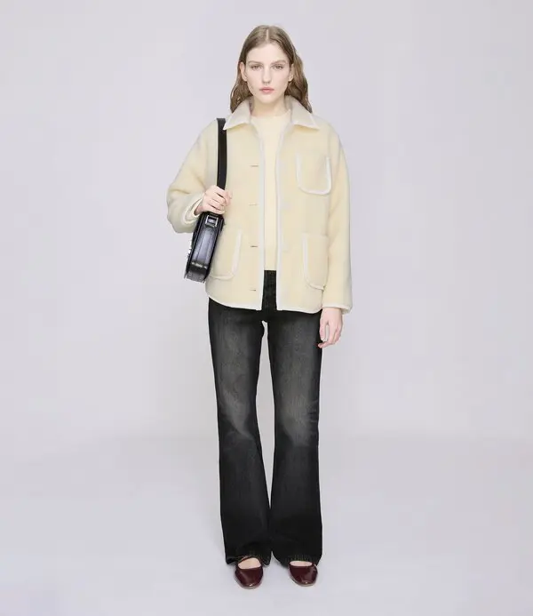 A.p.c. Romy Stonewashed Denim Jeans - Black