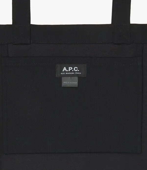 A.p.c. Lou Tote Bag - Black