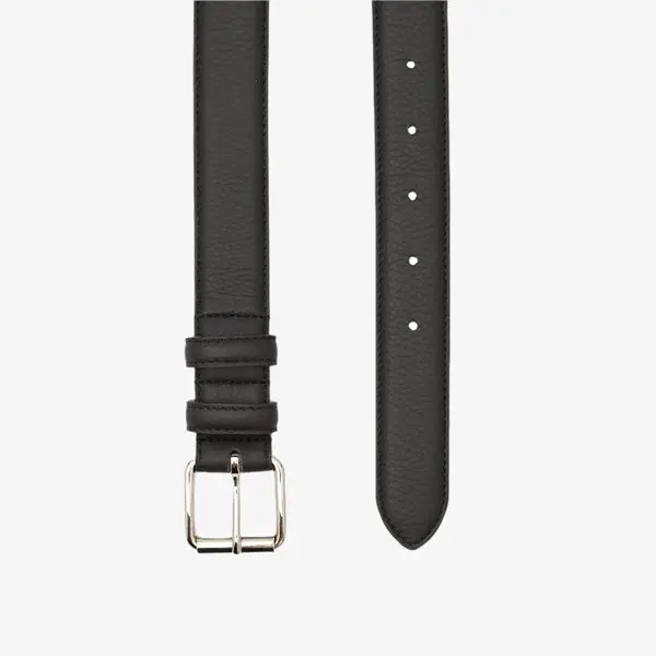A.p.c. Paris Leather Belt - Black