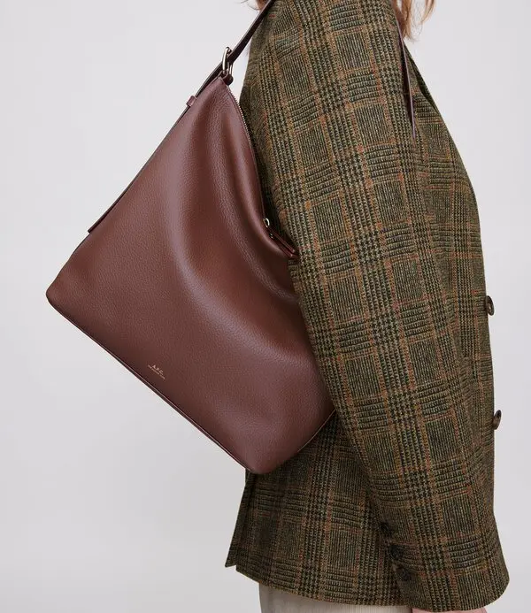 A.p.c. Vera Shoulder Bag - Hazelnut