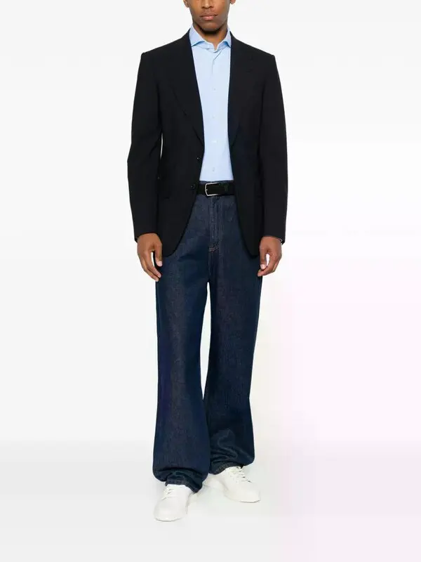 XACUS Spread-collar Long-sleeve Shirt