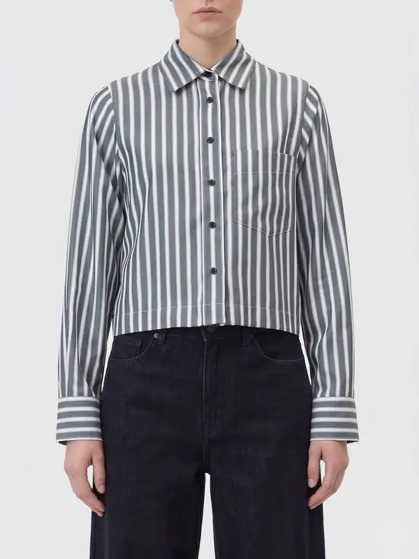Closed Striped Button-up Shirt