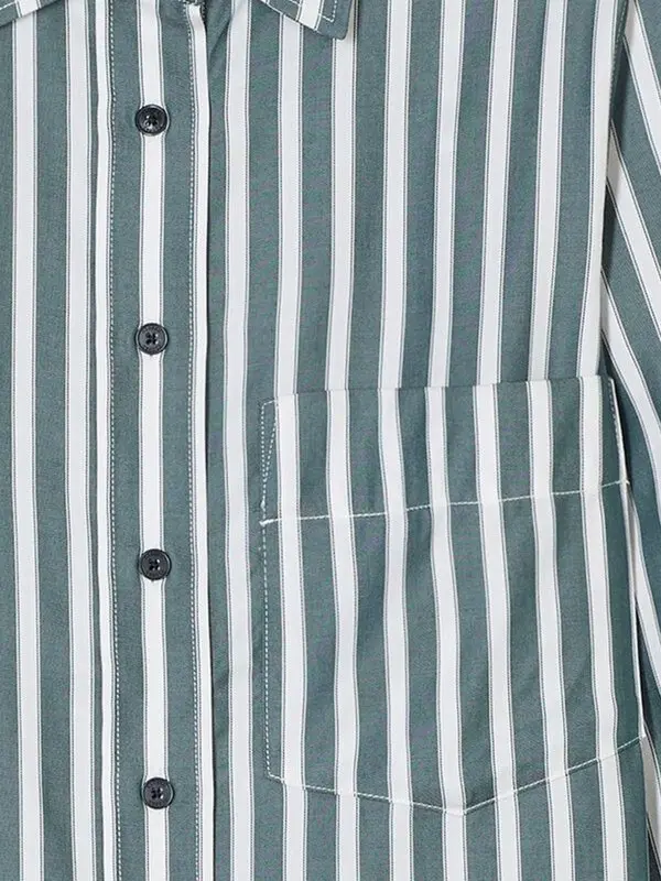 Closed Striped Button-up Shirt