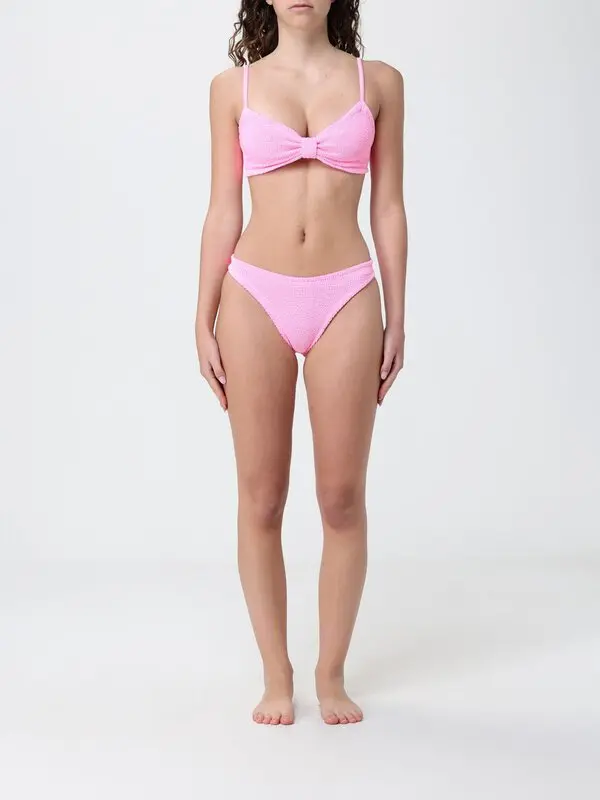 Hunza G Strapless Bikini Set - Pink