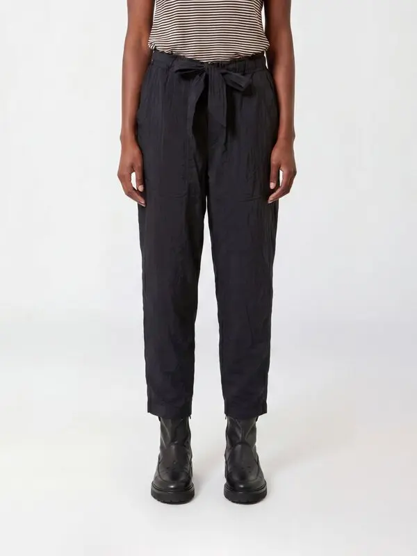 Isabel Marant Étoile Cotton Blend Trousers - Black