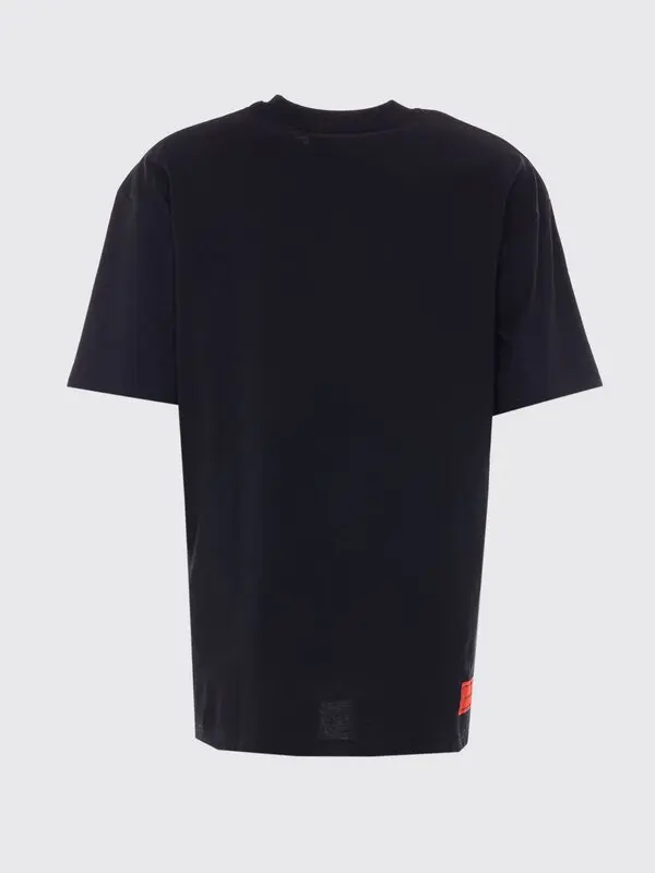 VISION OF SUPER Crew-neck Cotton T-shirt With Dropped Shoulders