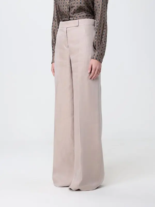Max Mara Silk Wide-leg Trousers