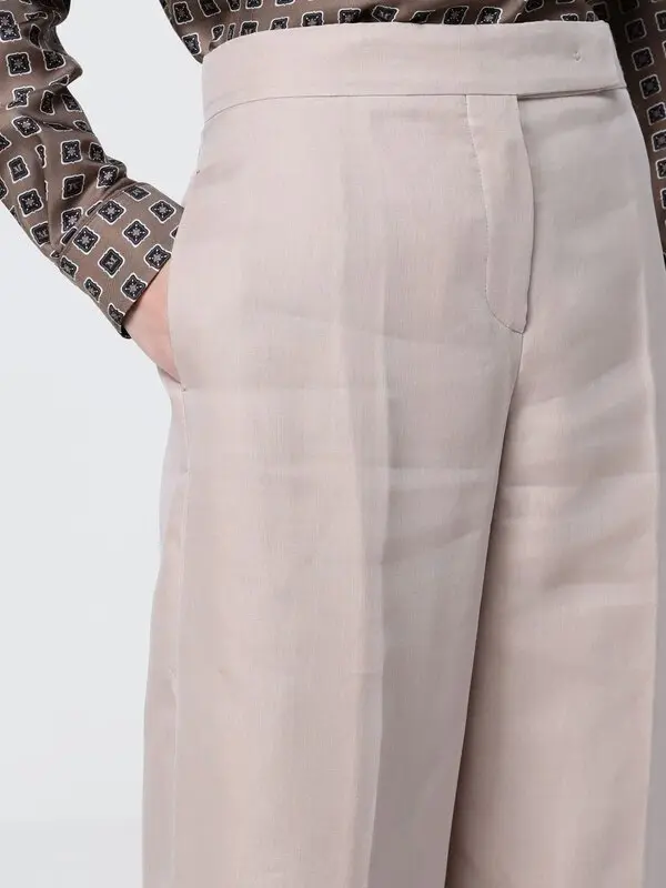 Max Mara Silk Wide-leg Trousers