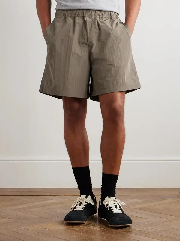 SSAM Wide-leg Shell Shorts
