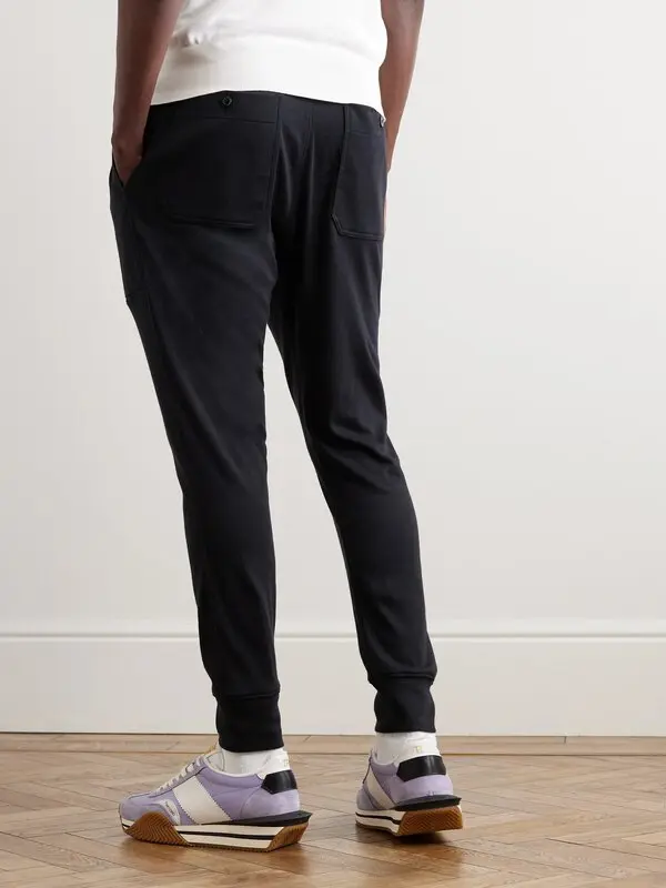 TOM FORD Tapered Cotton-blend Jersey Sweatpants