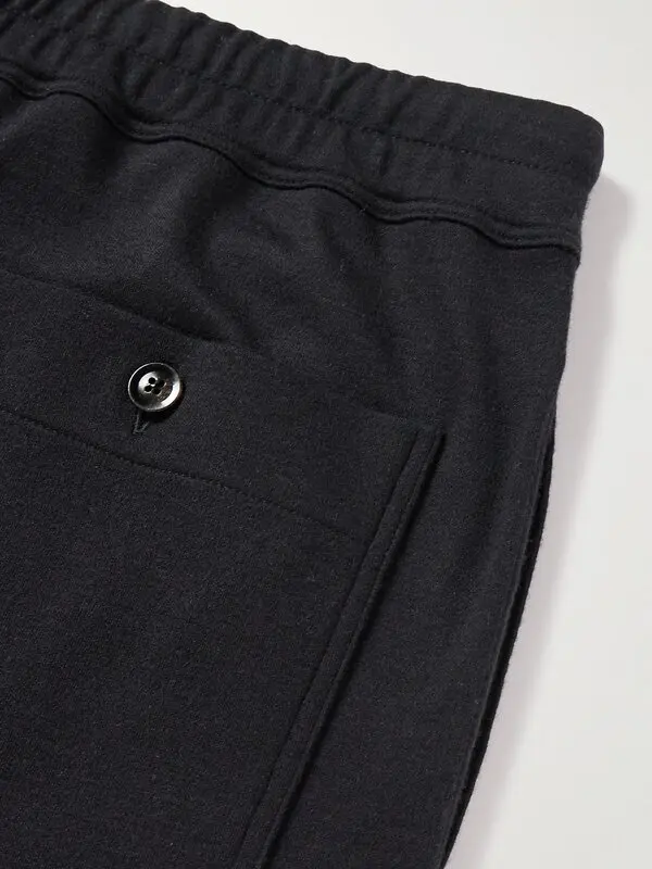 TOM FORD Tapered Cotton-blend Jersey Sweatpants