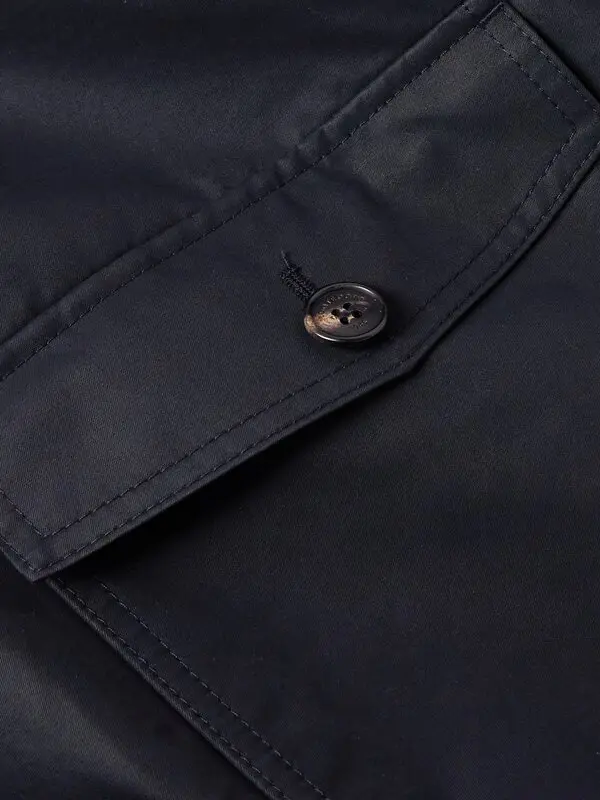 SLOWEAR Montedoro Cotton-blend Shell Bomber Jacket