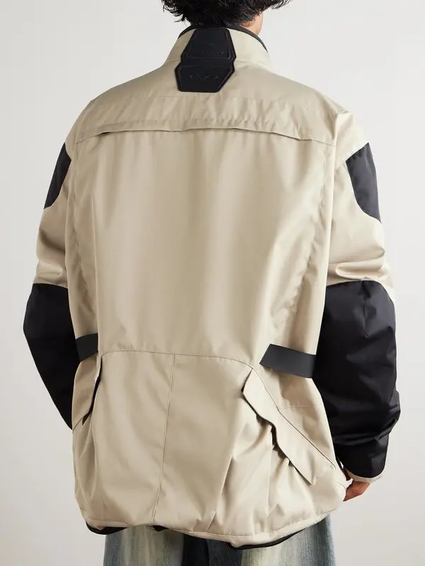 Vetements Oversized Logo-embroidered Padded Jacket