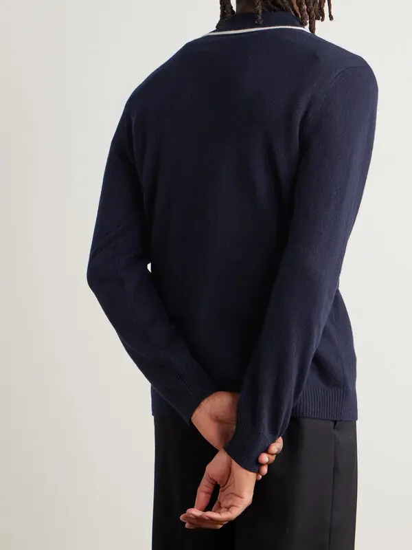Mr P. Cashmere Polo Sweater