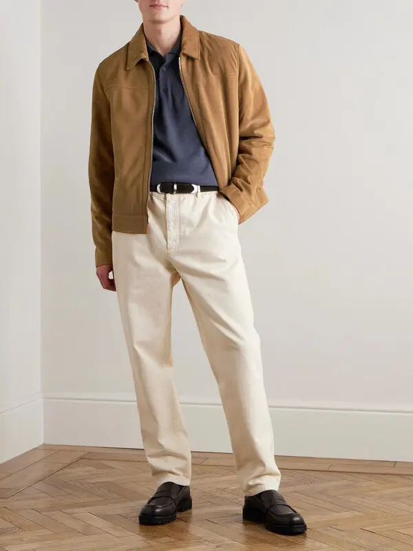 Mr P. Wool And Cashmere-blend Polo Shirt
