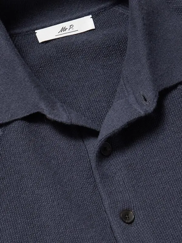 Mr P. Wool And Cashmere-blend Polo Shirt