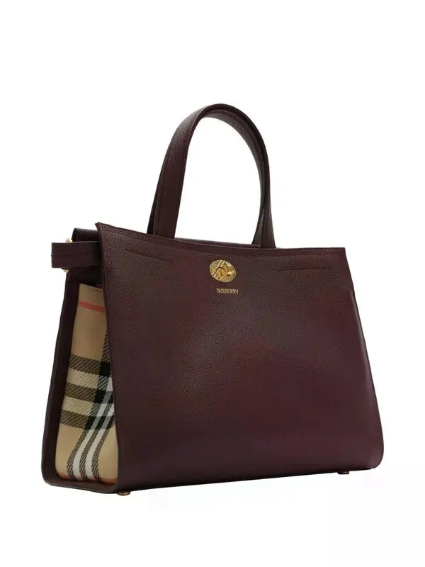 Burberry Small Cotswolds Check Tote Bag