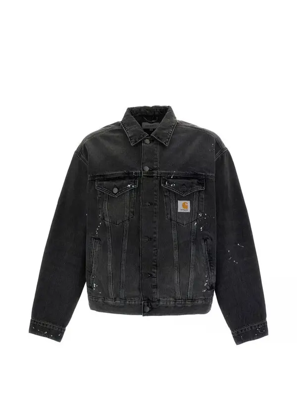 Carhartt Work In Progress Helston Denim Jacket - Black
