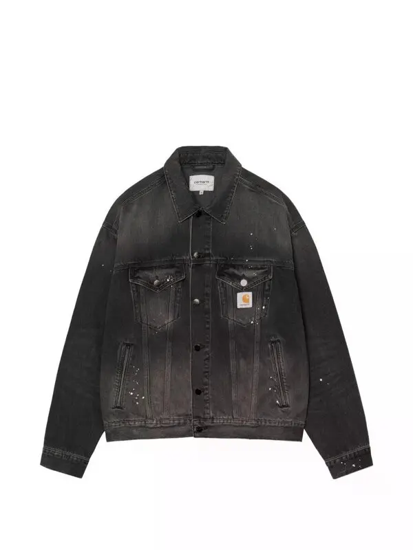 Carhartt Work In Progress Helston Denim Jacket - Black