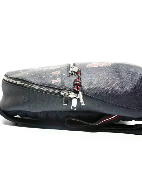 Dior Logo-print Leather Backpack