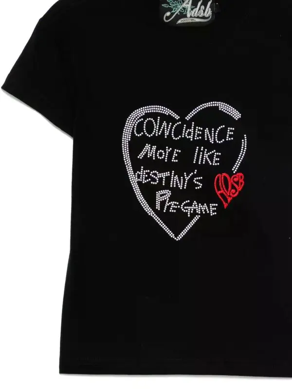 Andersson Bell Rhinestone Embellished T-shirt