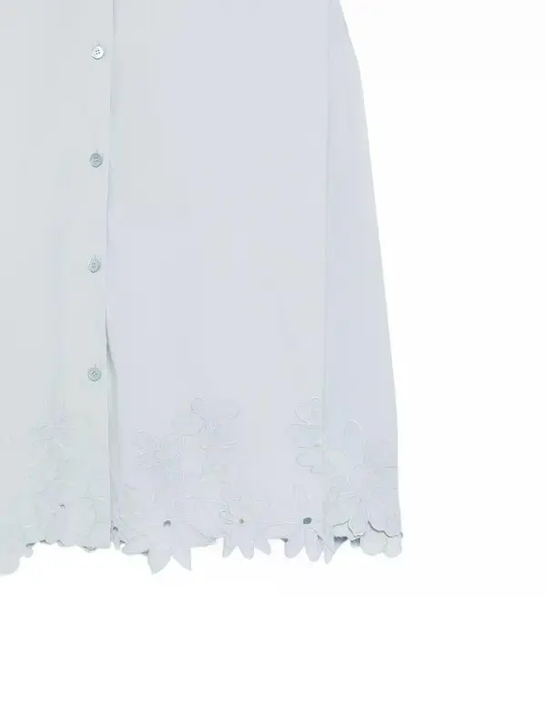 JNBY Floral Embroidered Sleeveless Shirt