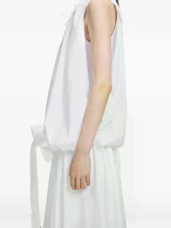 JNBY Drawstring Detail Sleeveless Blouse