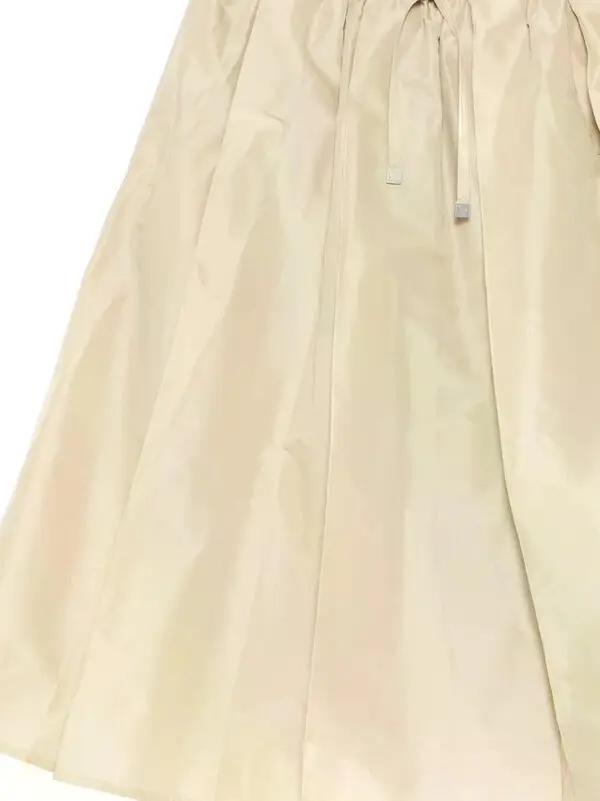 LESS Pleated Midi Skirt